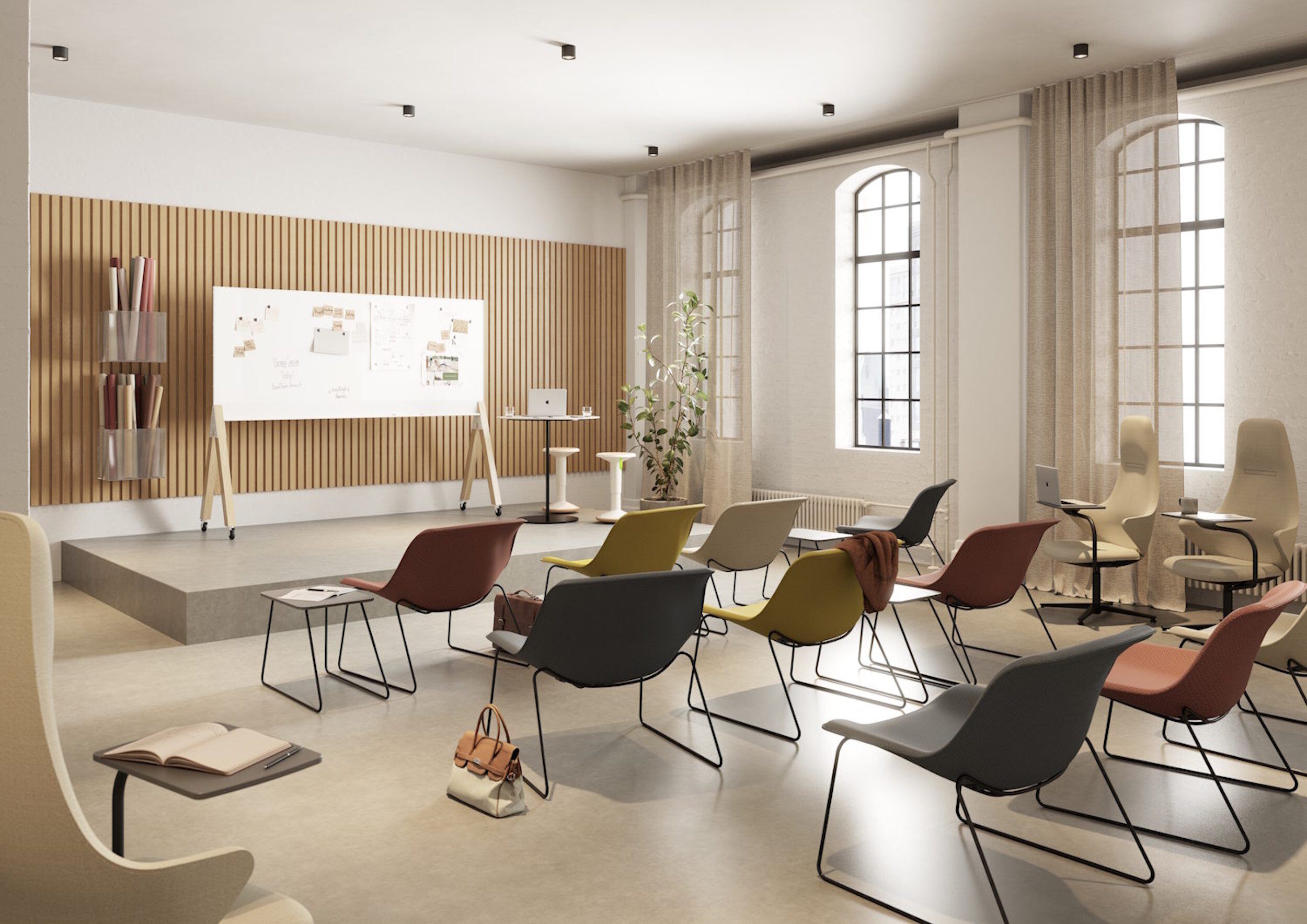 Interstuhl - Showcasing workplace solutions in Location Library