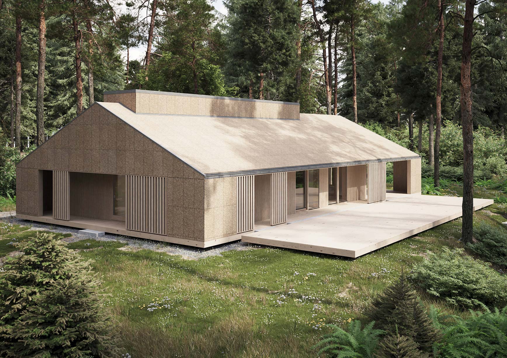 The Forest House is here! A Nordic setting with Japanese influences.
